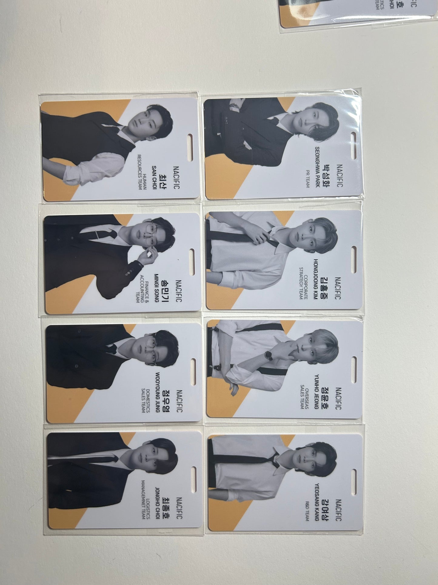 Ateez Nacific lanyard card with member choice – Idolpopuk