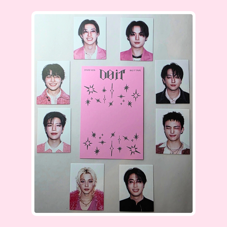 Stray Kids DO IT Portrait Sticker Set – Idolpopuk